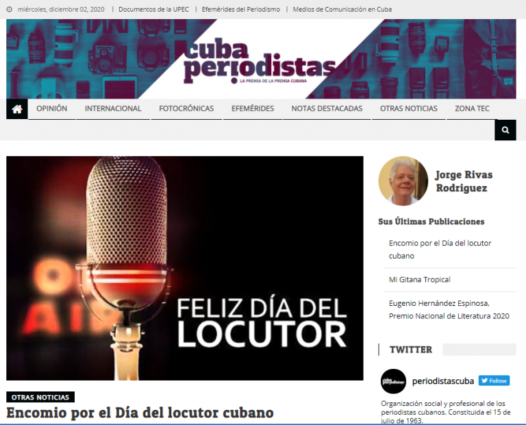 CUBA: The speakers have set the standard – Radio Reporter